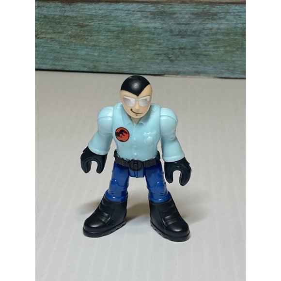 Toys | Imaginext Jurassic Security Police Figure World Park Fisher ...